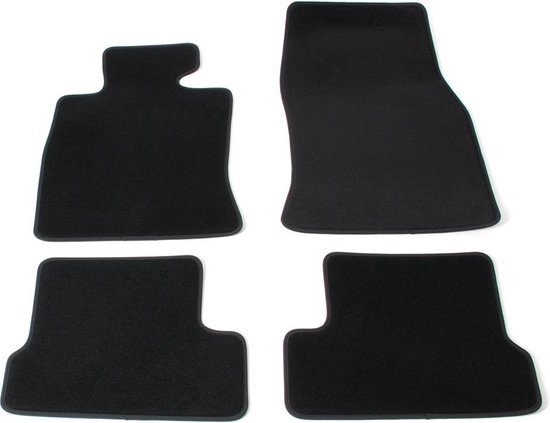 Automatten op maat - zwart velours - geschikt voor Mini R56 / R57 2006 ...