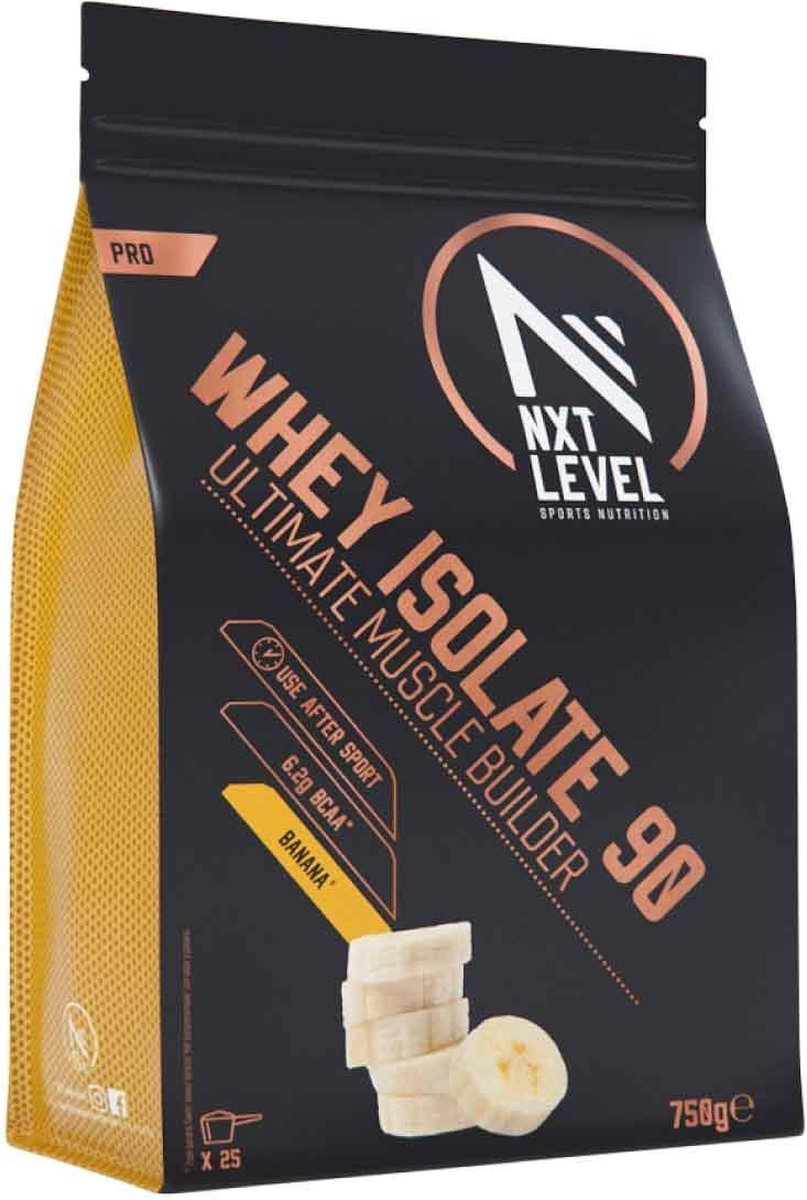 NXT Level Whey Isolate 90 - Proteïne Poeder - 750 gram (25 shakes ...