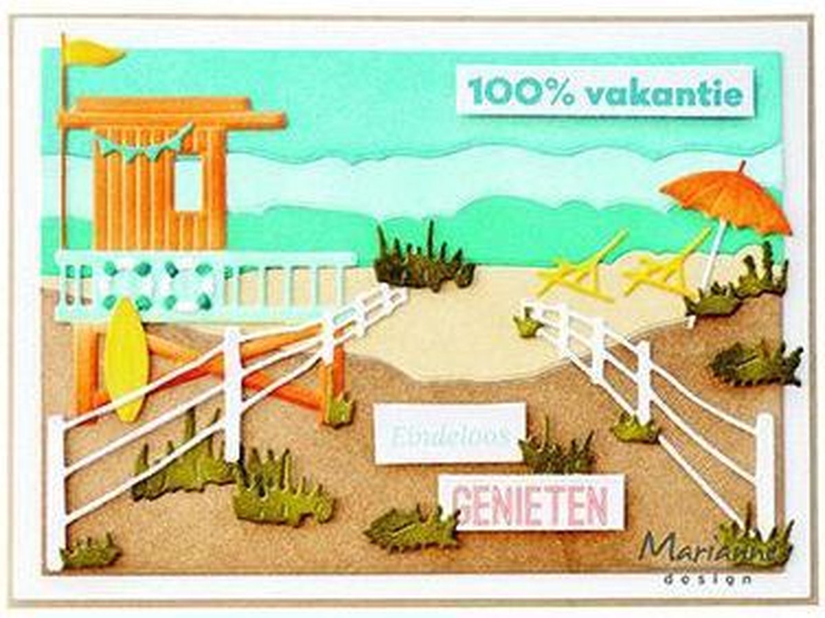 Marianne Design Creatables Snij en Embosstencil - Zandpad | bol.com