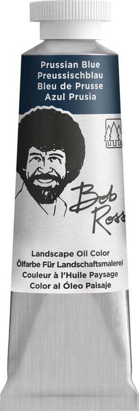 Bob Ross Prussian Blue Olieverf - Blauwe Verf - Tube 37ml | bol.com
