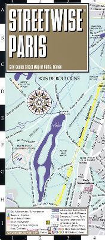 Streetwise Paris Map | bol.com