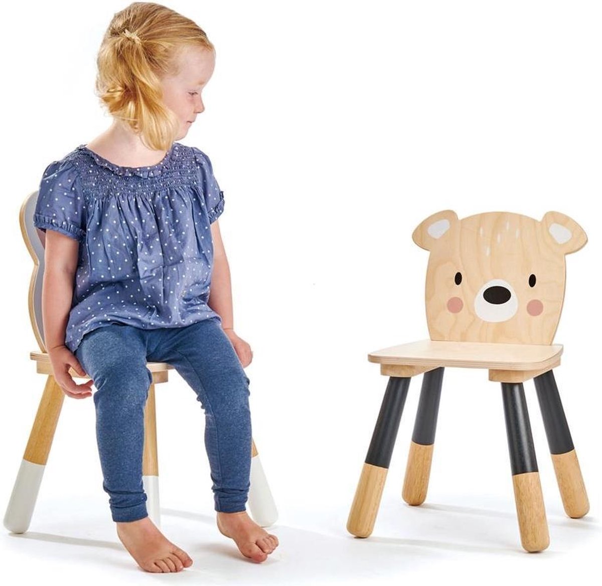Tender Leaf Toys Kinderkamer Stoel Beer Junior Hout | bol.com