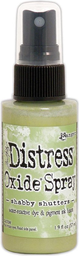 Ranger Distress Oxide Spray - Shabby Shutters TSO67870 | bol