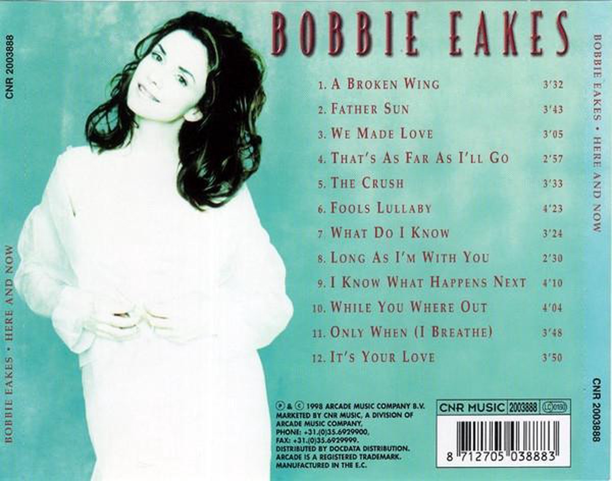 Bobbie Eakes - Here and now, Bobbie Eakes | CD (album) | Muziek | bol