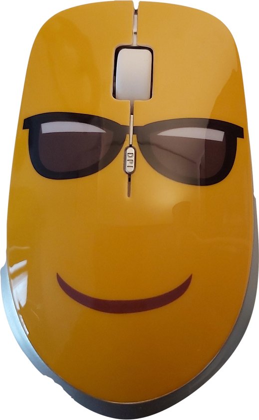 Funny Mouses - Zonnebril Emoticon - Draadloze Computermuis - Grappige ...