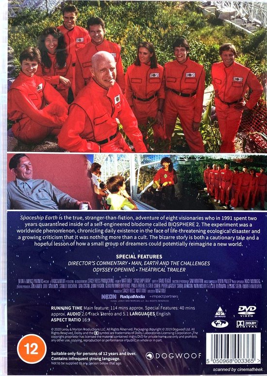 Spaceship Earth [dvd] (Dvd), Kathelin Gray | Dvd's | bol