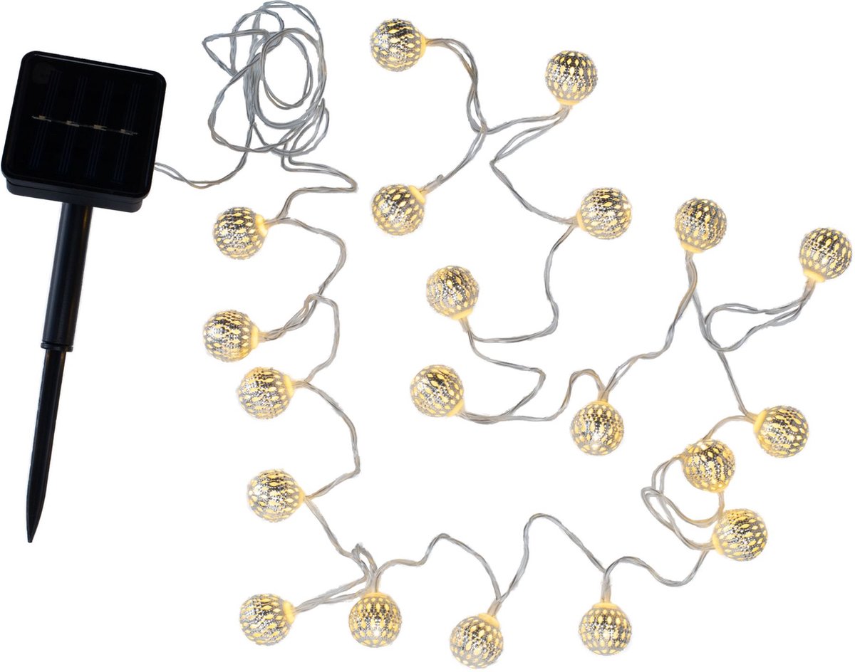 Pauleen Sunshine Glamour Solar Lichtsnoer - Op zonne-energie - IP44 ...