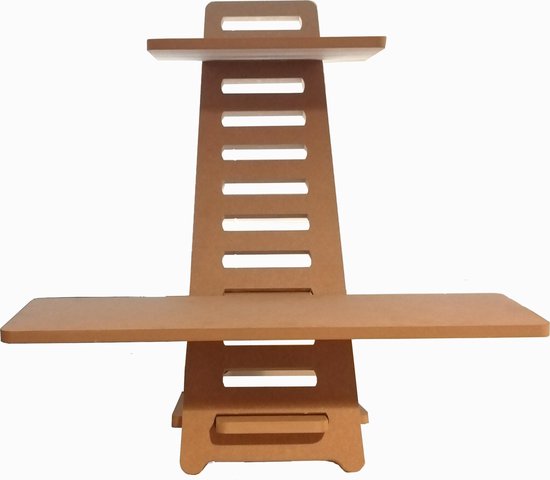 Woodkit.nl Sta bureau Standing desk Bureau verhoger MDF | bol.com