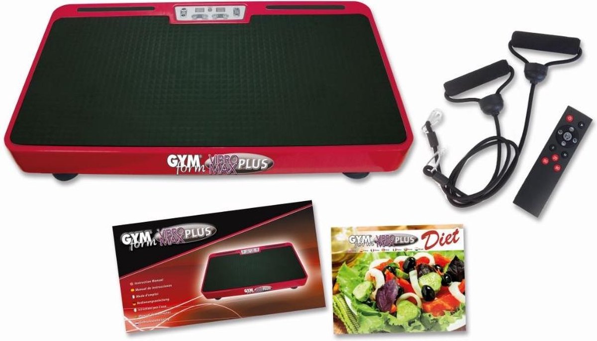 Gymform Vibro max Plus - Fitness Trilplaat - fitness | bol