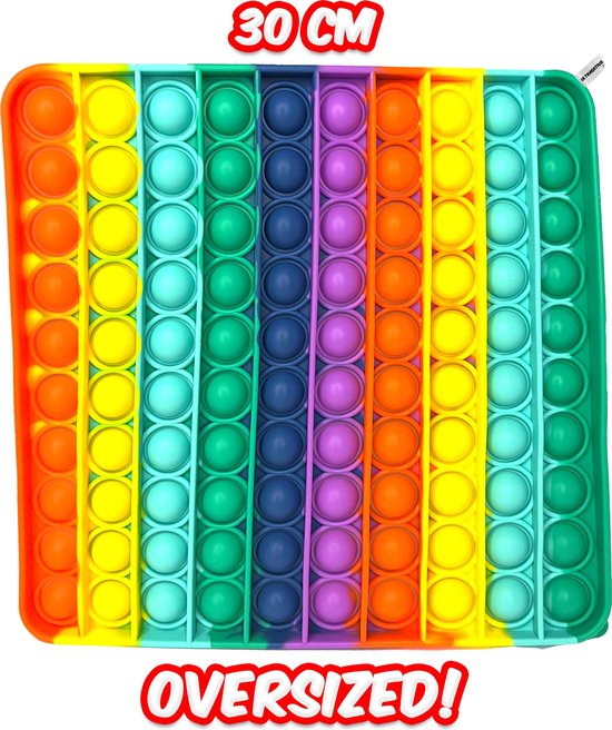 Ultrasativa® - Pop It XXL - 30X30 - Mega Pop It - Fidget Toys - Tiktok ...