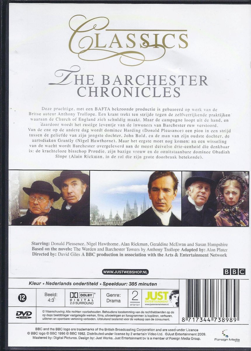 Barchester Chronicles (Dvd), Cyril Luckham | Dvd's | bol