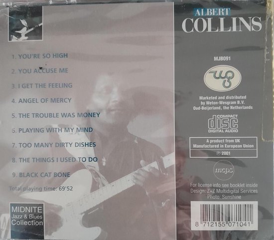Texas Blues, Albert Collins | CD (album) | Muziek | bol