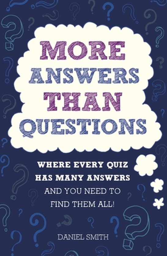 More Answers Than Questions, Daniel Smith | 9781782439134 | Boeken ...