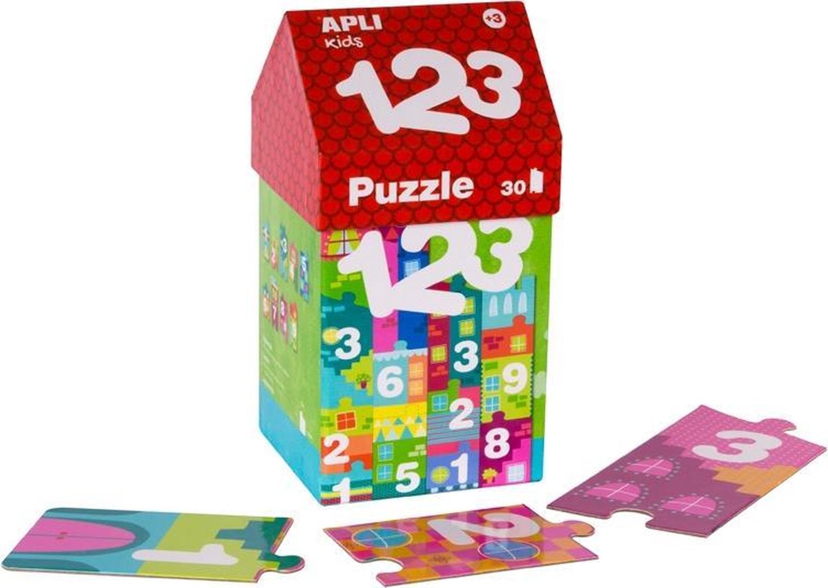 APLI Kids - Cijfer puzzel | bol.com