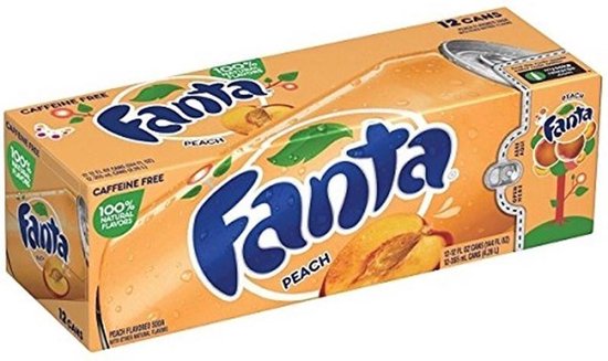 Fanta Peach 12 x 355 ml | bol.com