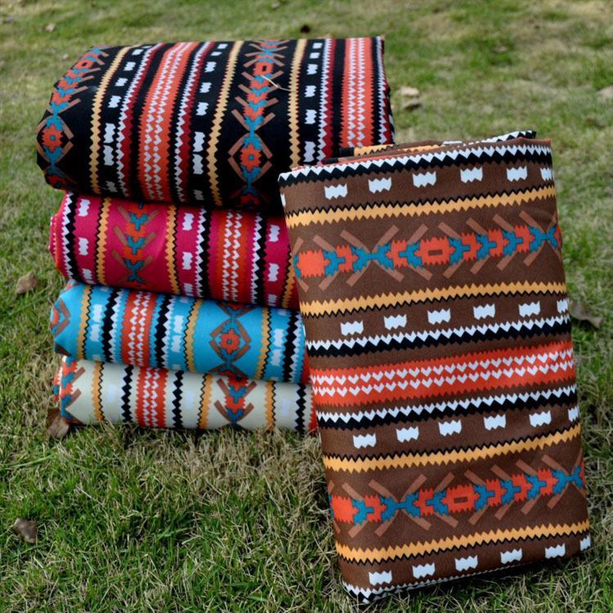 Picknickkleed waterdicht – Blauw - Picknick – Picknickdeken ...