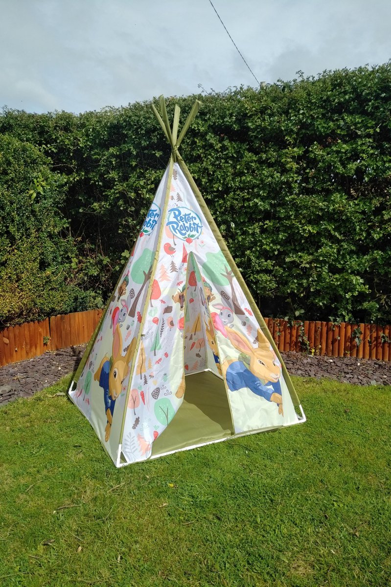 Peter Rabbit outdoor - Speeltent - Tipi tent | bol.com