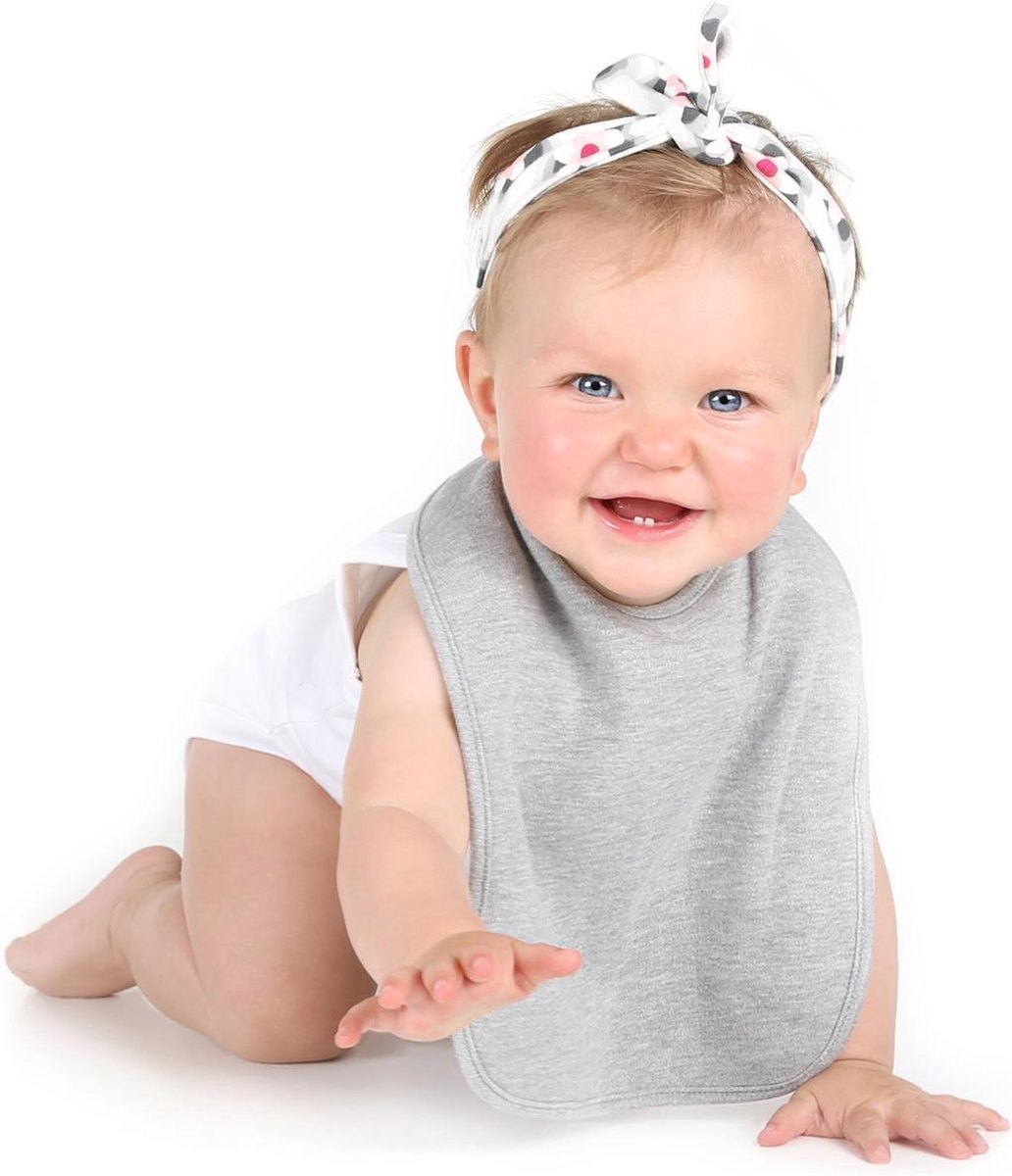 Link Kidswear Baby slabbetje 100% katoen, Oranje. | bol