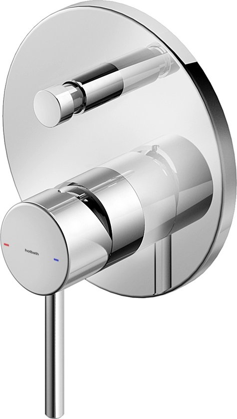 Douche/Badmengkraan Hotbath Buddy Inbouw Omstelrichting Chroom (incl ...