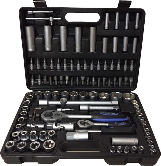 doppenset 108 delig ,doppen met torx en bitjes | bol