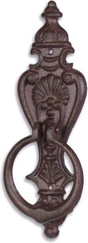 Deurklopper - Gietijzeren deurklopper - Bruin | bol