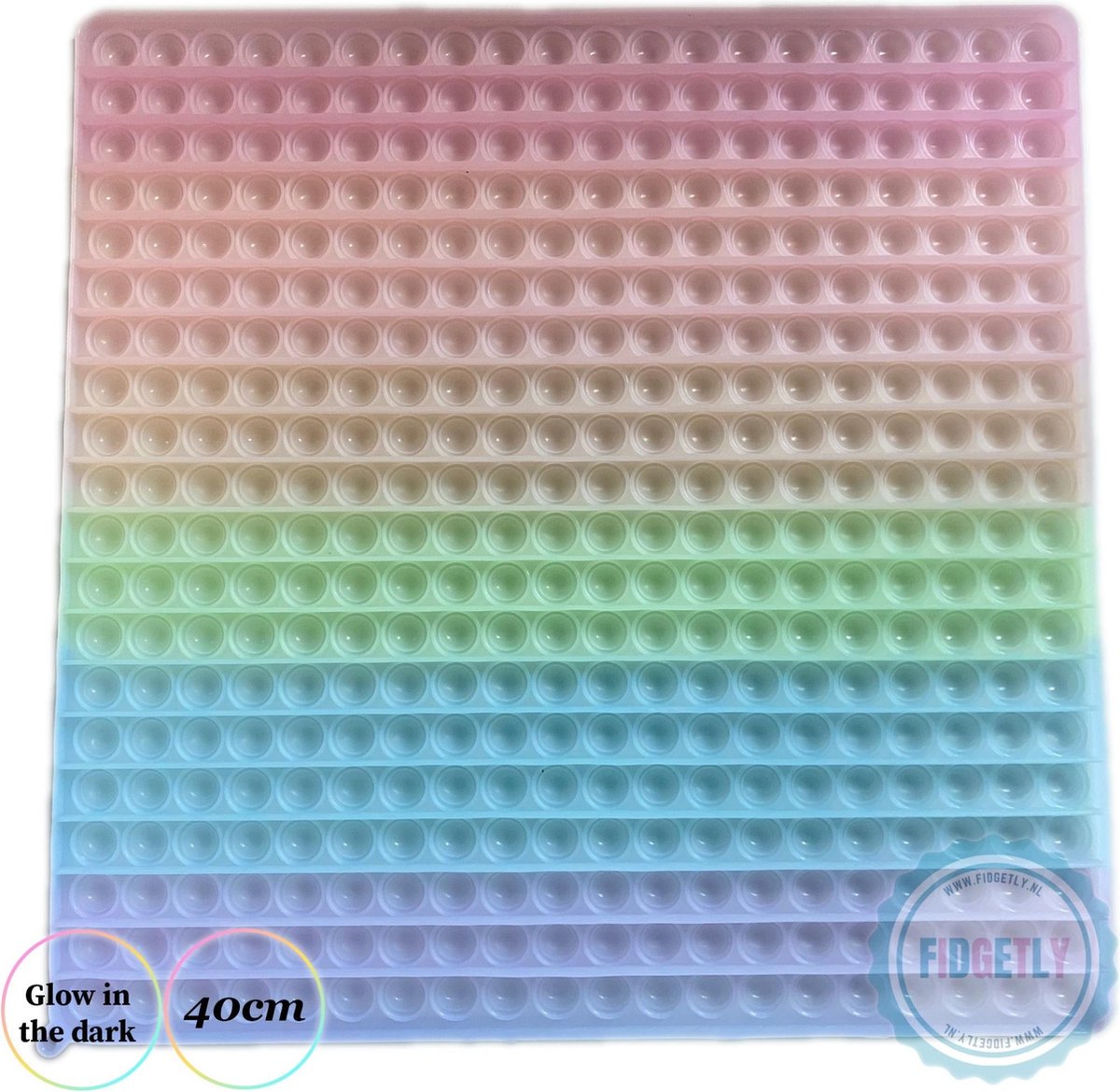 FIDGETLY |Fidget toys - Vierkante pop it 40/40 cm - SUPER MEGA Pop-it ...