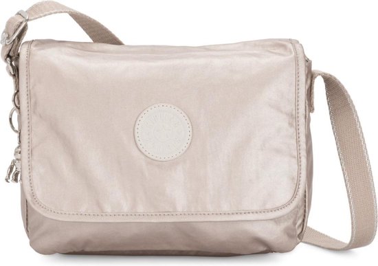 Kipling Nitany Crossbodytas - Metallic Glow | bol.com