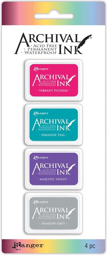 Ranger Archival Mini Ink Kit 4 | bol.com