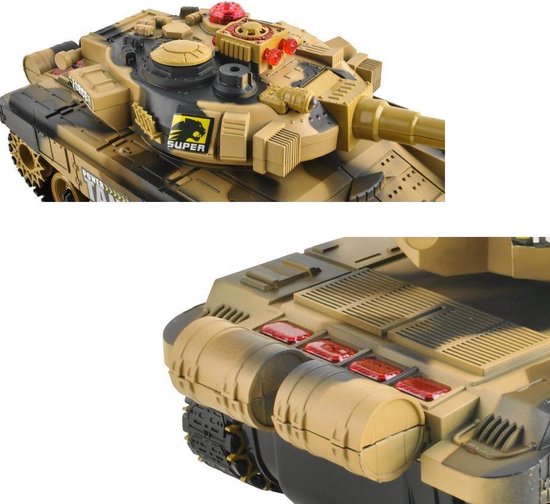 Radiografisch Bestuurbare Tanks Duo Tank Battle 2,4Ghz - Inclusief ...