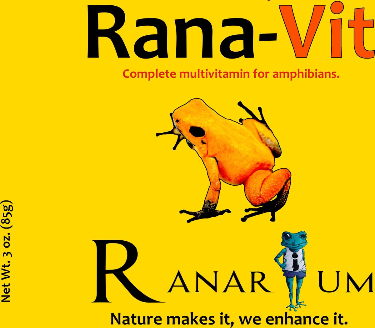 Ranarium Rana-Vit Multi Vitamine Supplement Amfibieën en Reptielen ...