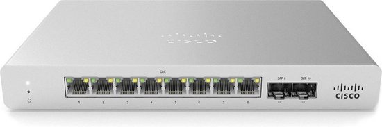 Cisco Meraki MS120-8LP Switch - CLOUD MANAGED 8X GIG | bol