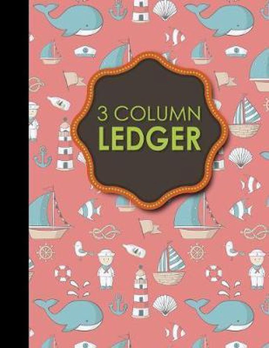 3 Column Ledger | 9781979495844 | Moito Publishing | Boeken | bol.com