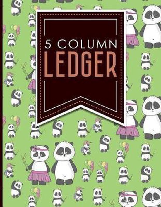 5 Column Ledger | 9781979666152 | Moito Publishing | Boeken | bol.com