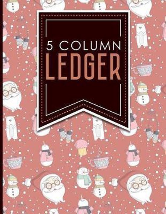 5 Column Ledger | 9781979656207 | Moito Publishing | Boeken | bol.com