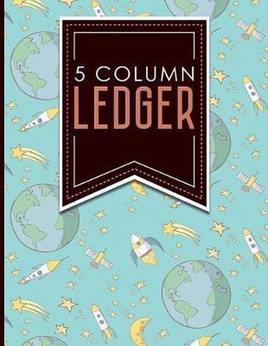 5 Column Ledgers- 5 Column Ledger | 9781979676168 | Moito Publishing ...