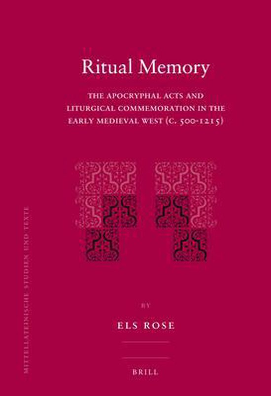 Ritual Memory, Els Rose | 9789004171718 | Boeken | bol