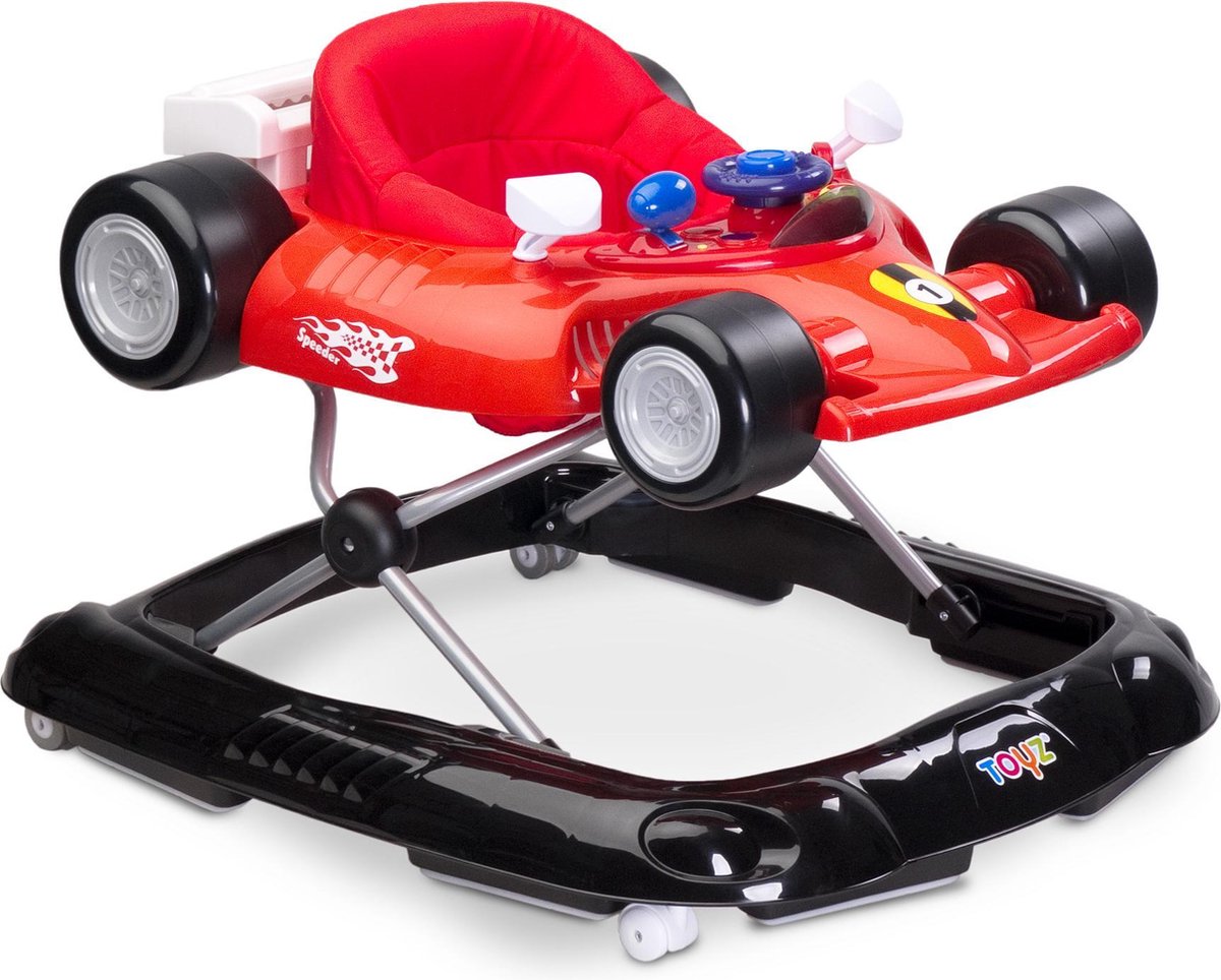 Baby Nora Toyz Loopstoel Baby Walker - Rood - Met Licht En Geluid ...