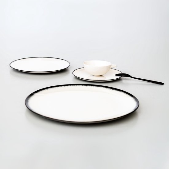 Serax Dé Tableware By Ann Demeulemeester Dinerbord Ø28 Set Van 2 White ...