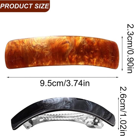 Haarspeld - Sterke Grip - Haar Accessoire - Haarclip - Groot - Gebogen ...
