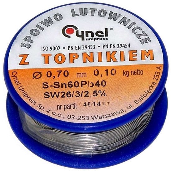 Soldeerdraad 2,0 mm 100 g Sn60Pb - Hoge Kwaliteit Soldeer | bol