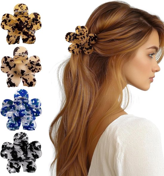 Haarspelden set voor dames en meisjes - 4 stuks - Power Grip - Geschikt ...