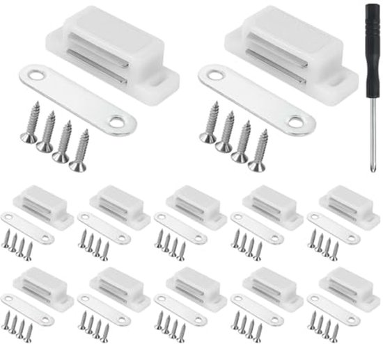 Magnetische Deursluitingen voor Kastdeuren - 12 Stuks Sterke en ...