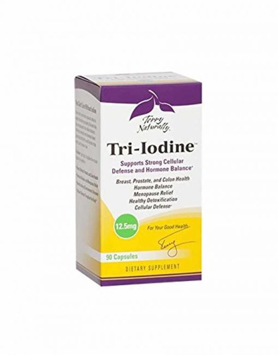 Terry Naturally, Tri-Iodine, 3 mg, 90 Capsules | bol