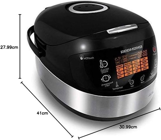 Multivarka 5 liter met 45 kookprogramma's voor veelzijdig koken | bol
