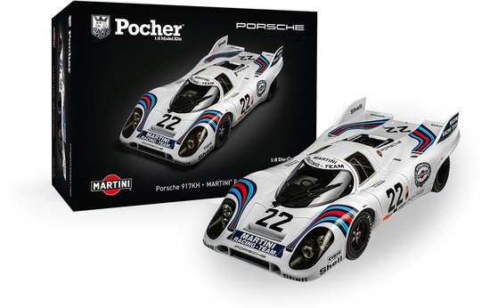 Pocher Modelbouwpakket Auto - HK122F Porsche 917KH MARTINI Edition - Le ...