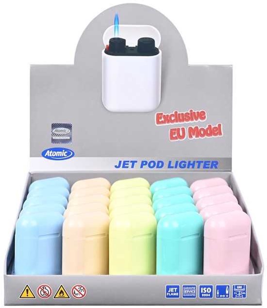 Atomic jet pod lighter / Air pods behuizing / Storm aansteker/ Trendy ...