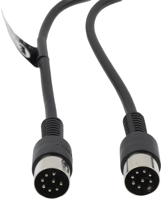 BOSSCOM premium DIN 8-pins / Powerlink PL8 kabel voor B&O | zwart | 1,8 ...