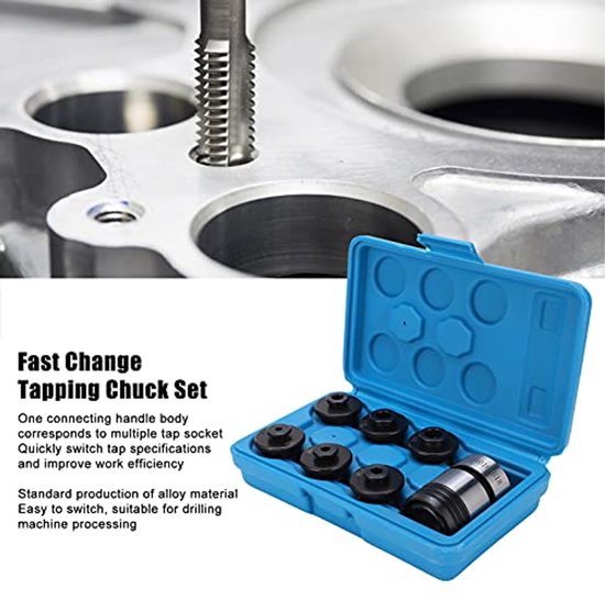 Quick Change Drill Chuck Set M5-M16 Drill Holders with Connection ...