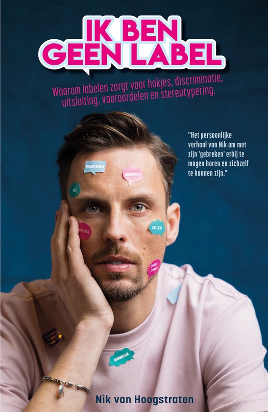 Ik ben geen label, Nik van Hoogstraten | 9789492107688 | Boeken | bol
