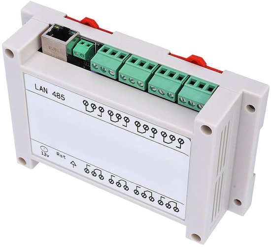 Ethernet RJ45 TCP/IP Relais Afstandsbediening Board - 8 Kanaals Module ...